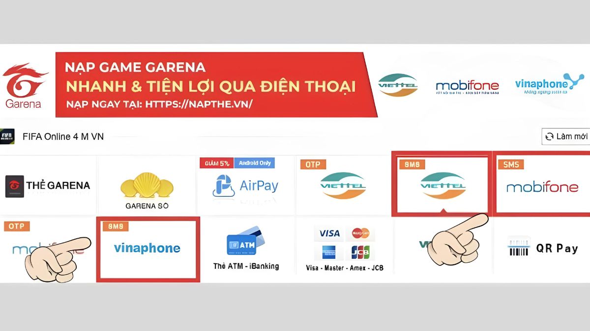 Cách nạp thẻ FO4 chơi Garena nhiều ưu đãi x2, x3 uy tín nhất