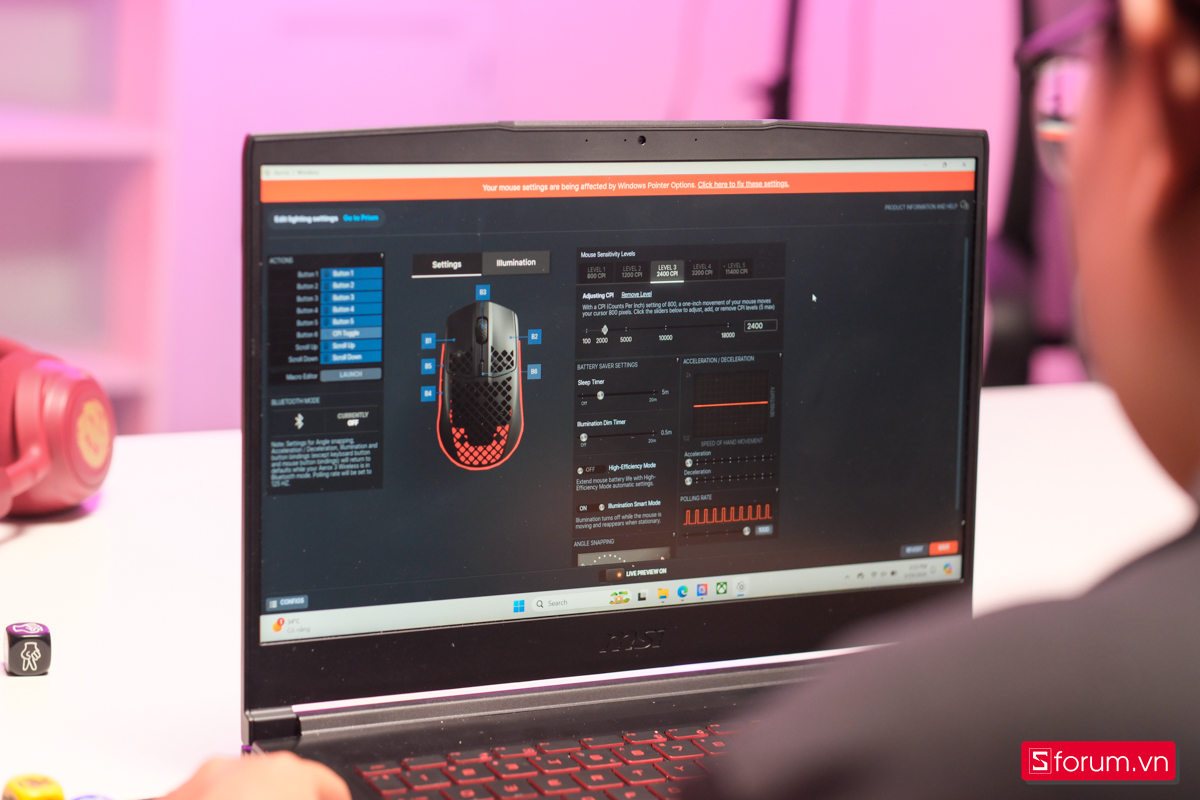 Trên tay Steelseries Aerox 3 Wireless: Siêu nhẹ 66 gram, bắn sniper cực đỉnh, giá 2.9 triệu