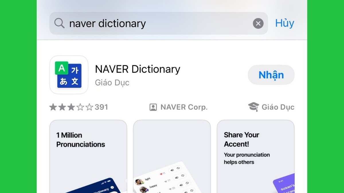 Cách tải và sử dụng NAVER Dictionary tra từ điển tiếng Hàn